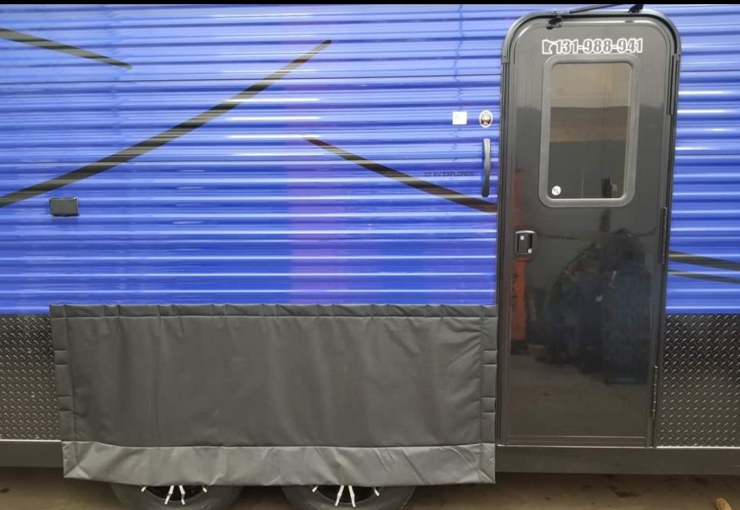 Burtec Ice Glacier Wheel Cover (Wheel Skirt) – All Ice Fishing